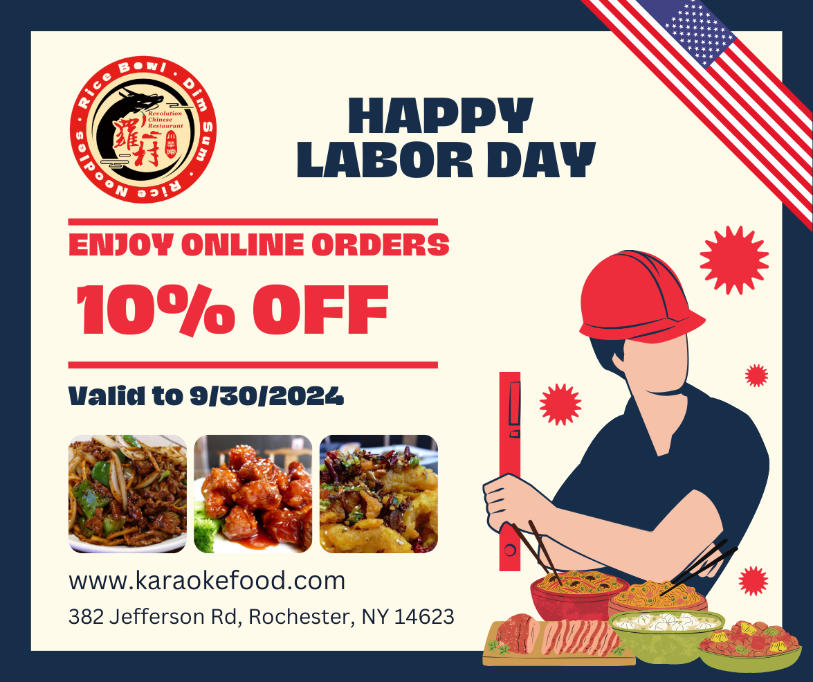 Revolution Chinese-Chinese Restaurant | Online Order | Rochester | NY